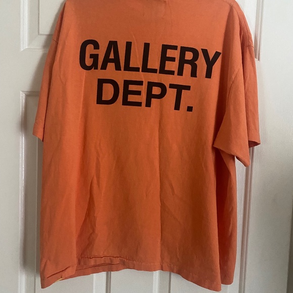 Gallery Department | Shirts | Authentic Gallery Department Orange Shirt | Poshmark